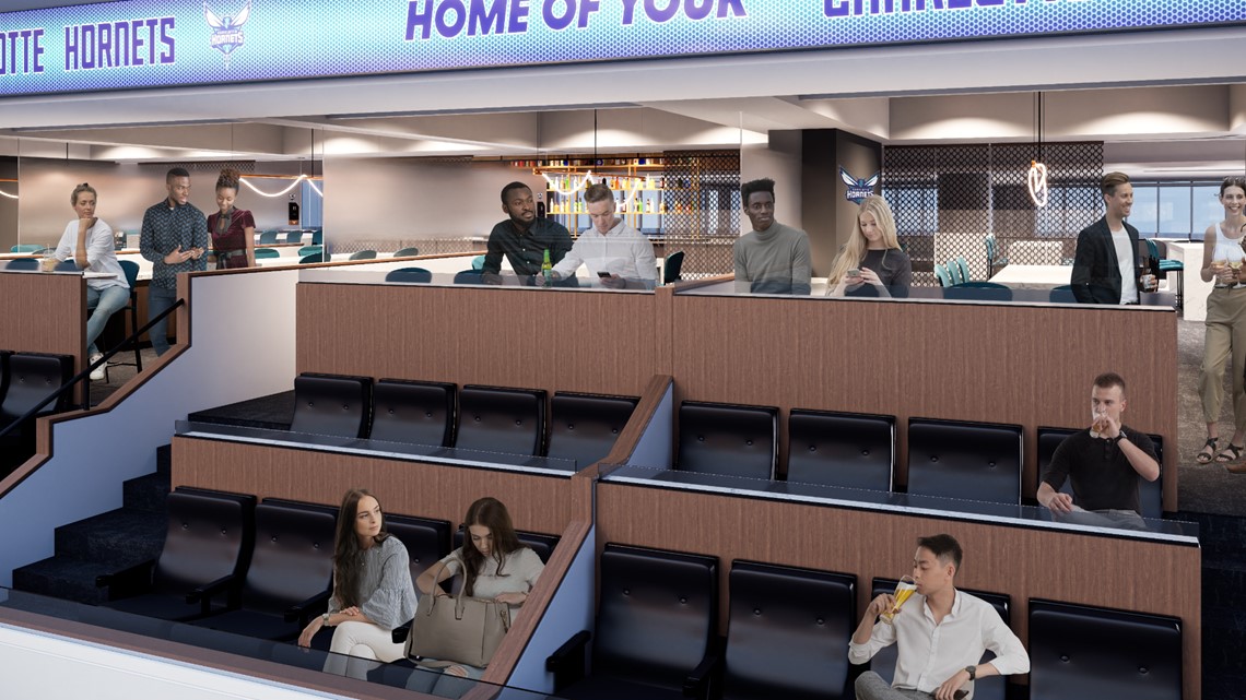 Hornets release renderings of Spectrum Center upgrades | wcnc.com