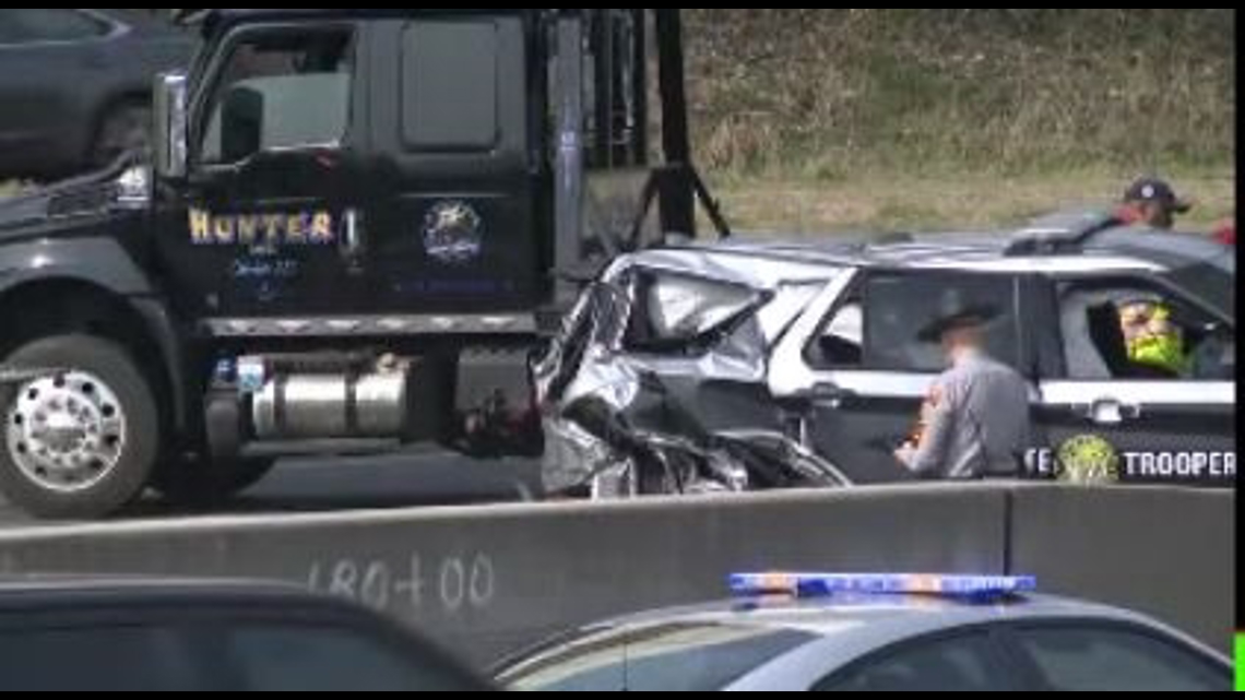 Honda slams into state trooper on I-485 in Charlotte, NC; 3-year-old ...