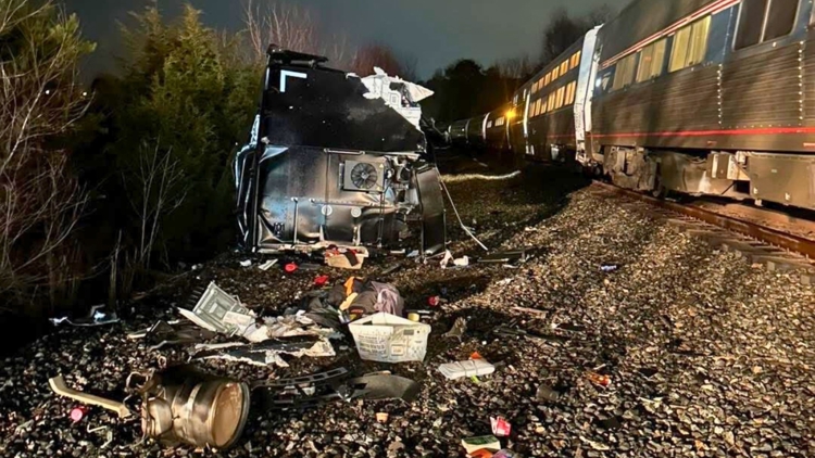 Amtrak train hits vehicle in Gaston County, North Carolina | wcnc.com