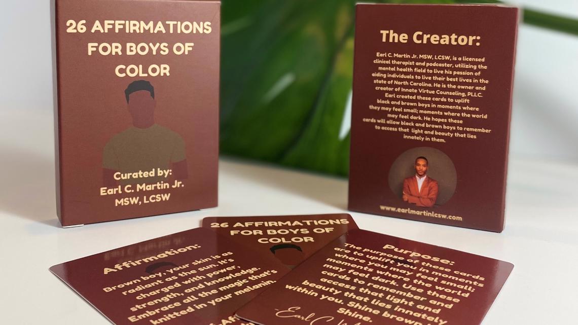 Affirmation cards for boys of color | wcnc.com