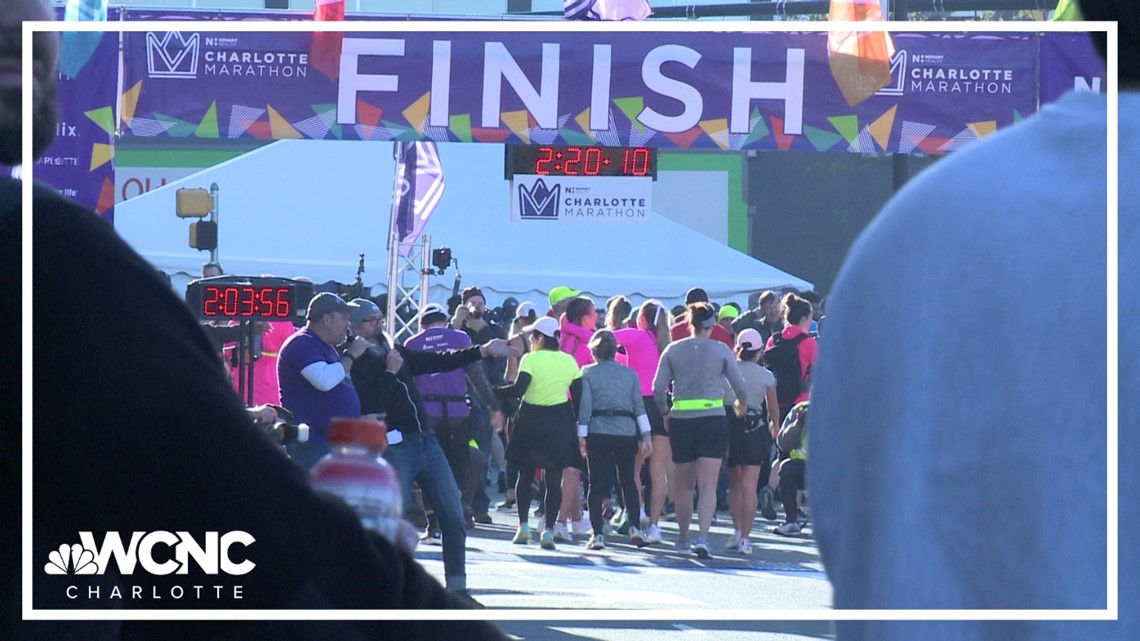 Novant Charlotte Marathon see more than 8,000 runners | wcnc.com
