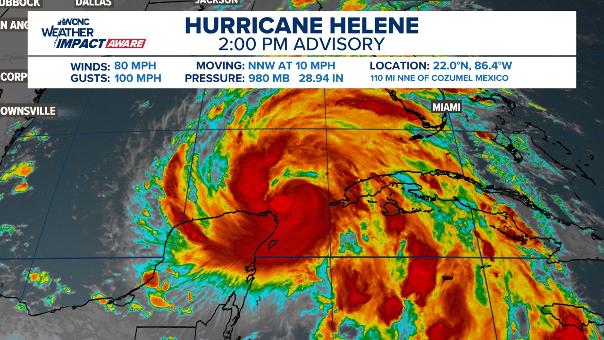 Brad Panovich: Hurricane Helene to rapidly intensify | wcnc.com