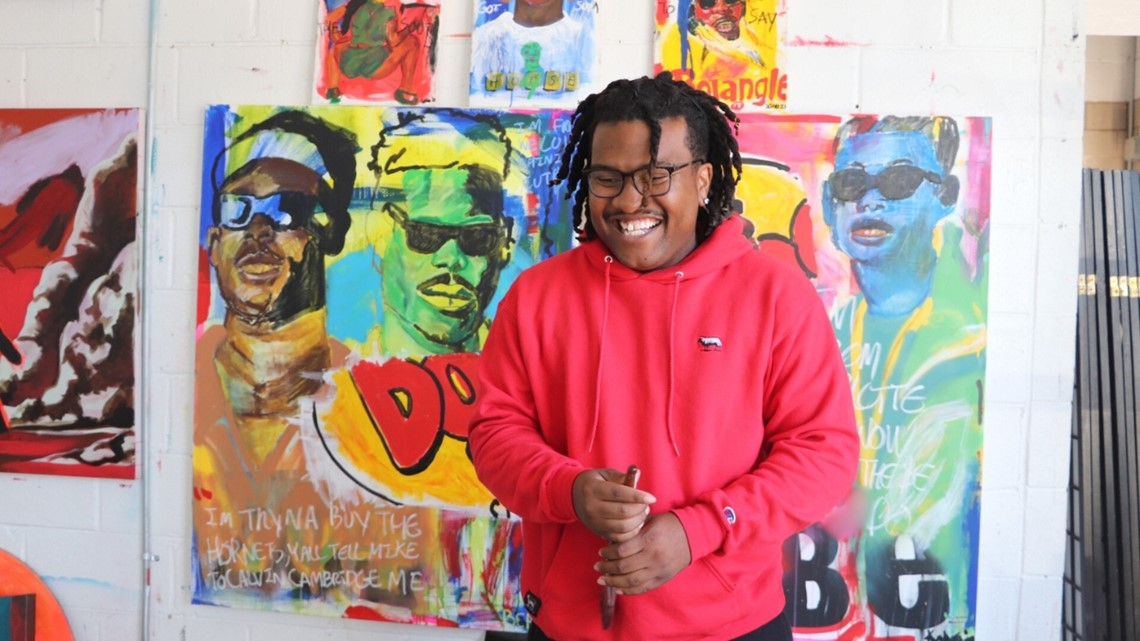 Artist finds creative success, community in Charlotte, NC | wcnc.com