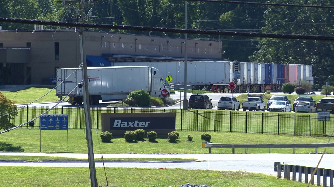 Helene, one year later | How Baxter International is rebuilding | wcnc.com