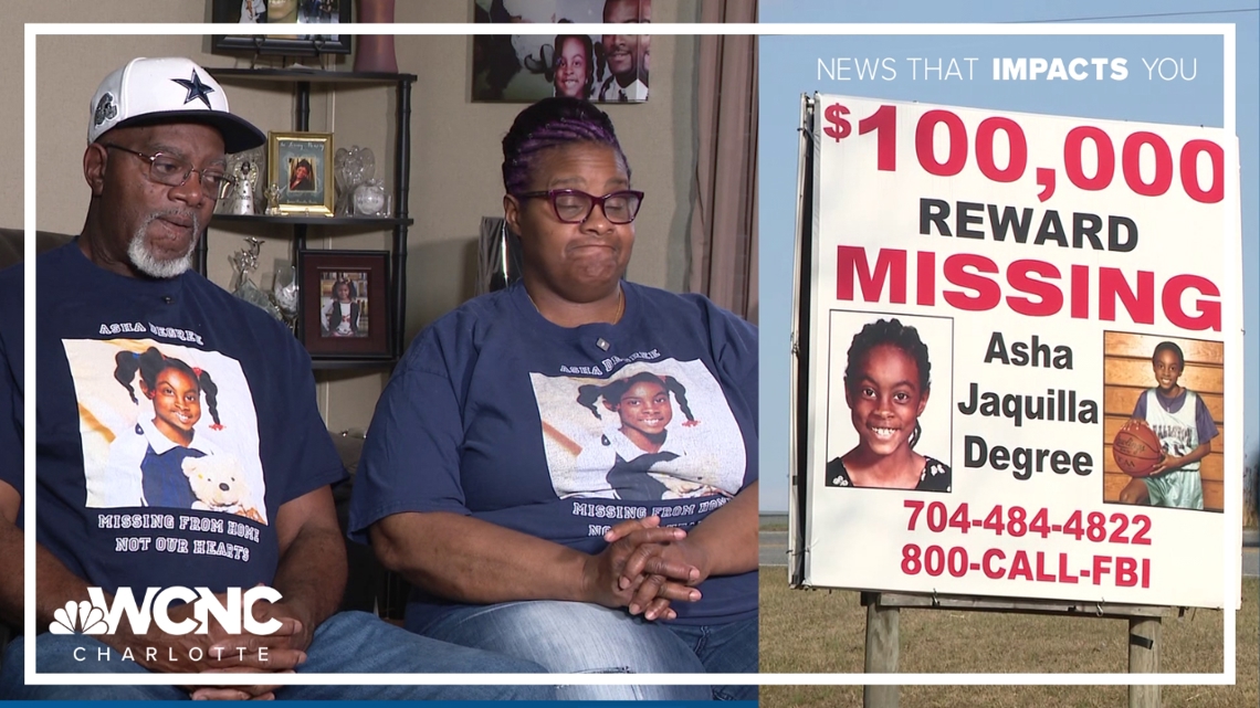 'Somebody knows something': Asha Degree's parents plead for answers 26 ...