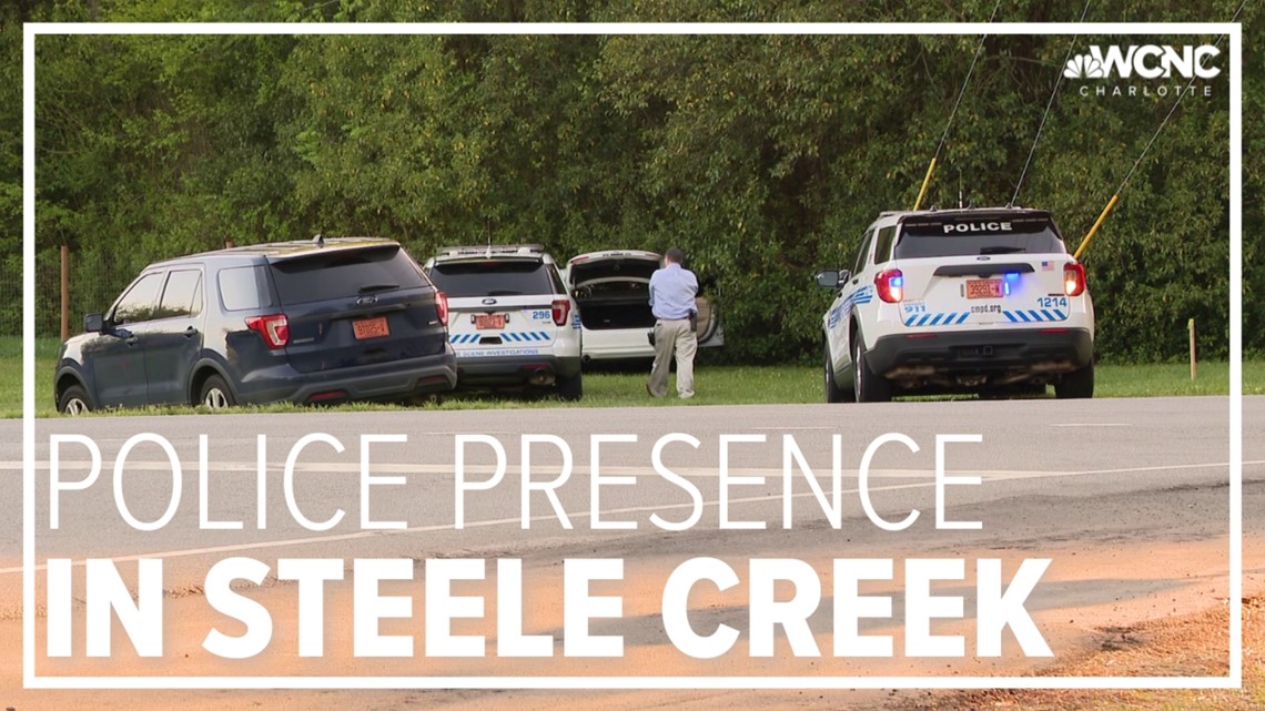 Large police presence reported in Steele Creek neighborhood | wcnc.com