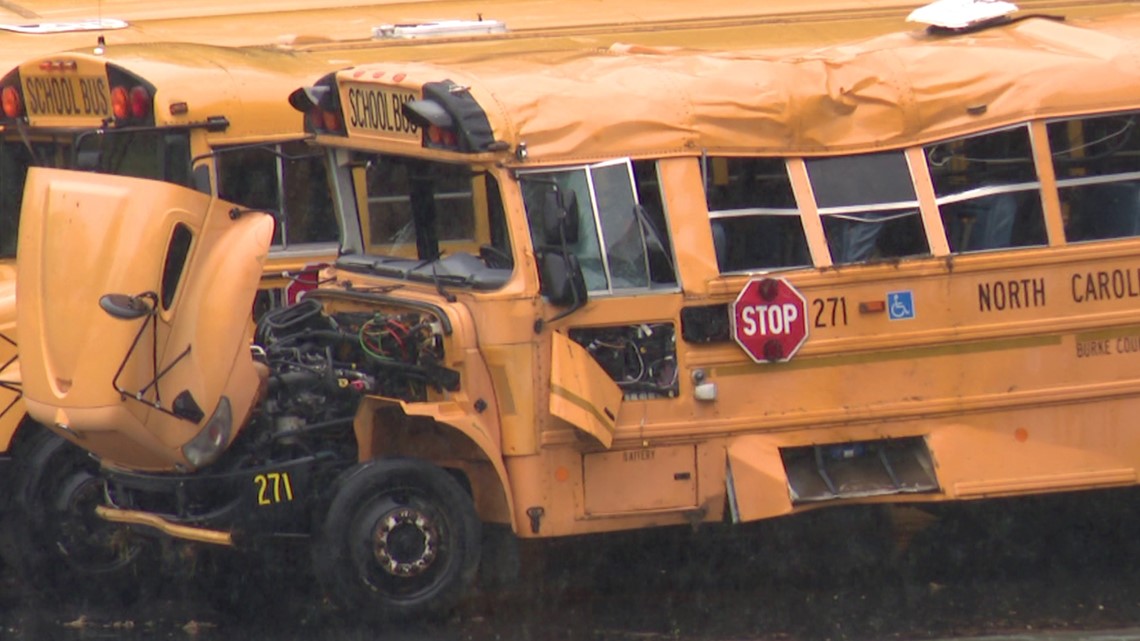 School bus involved in crash in Burke County, NC | wcnc.com