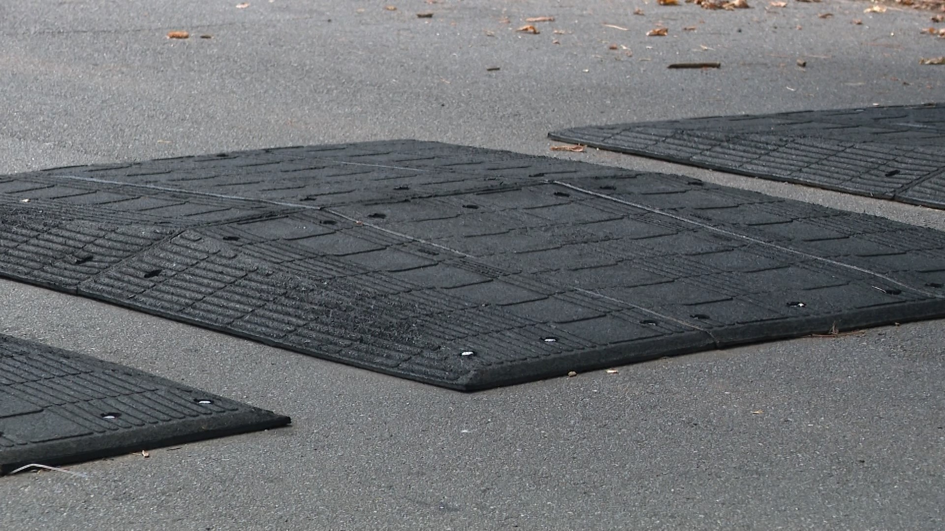 Why new speed cushions have gaps in them | wcnc.com
