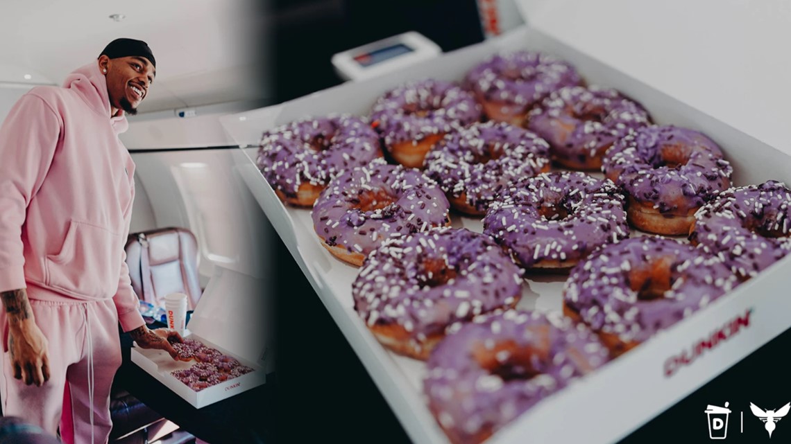 Dunkin' to offer special Charlotte Hornets doughnut | wcnc.com