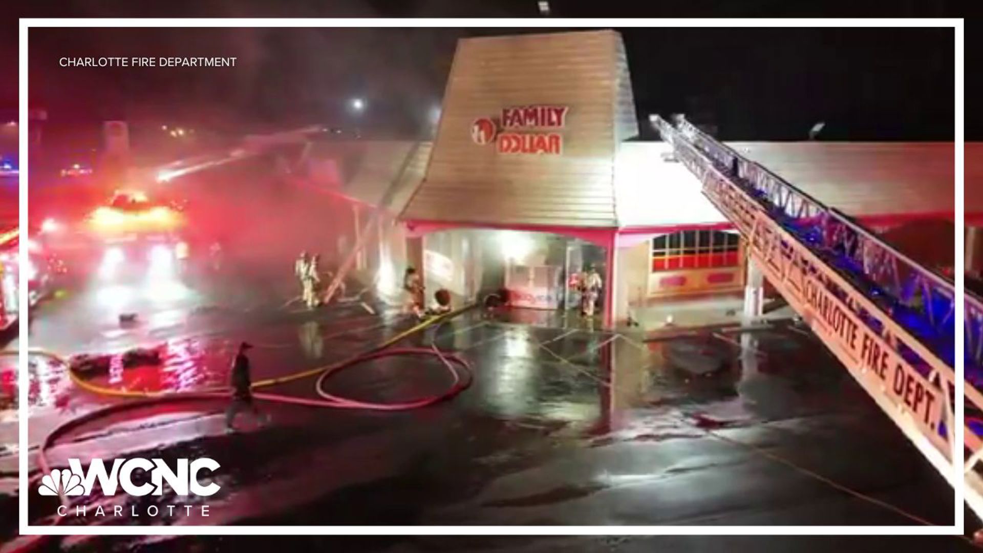 East Charlotte Family Dollar damaged by overnight fire | wcnc.com