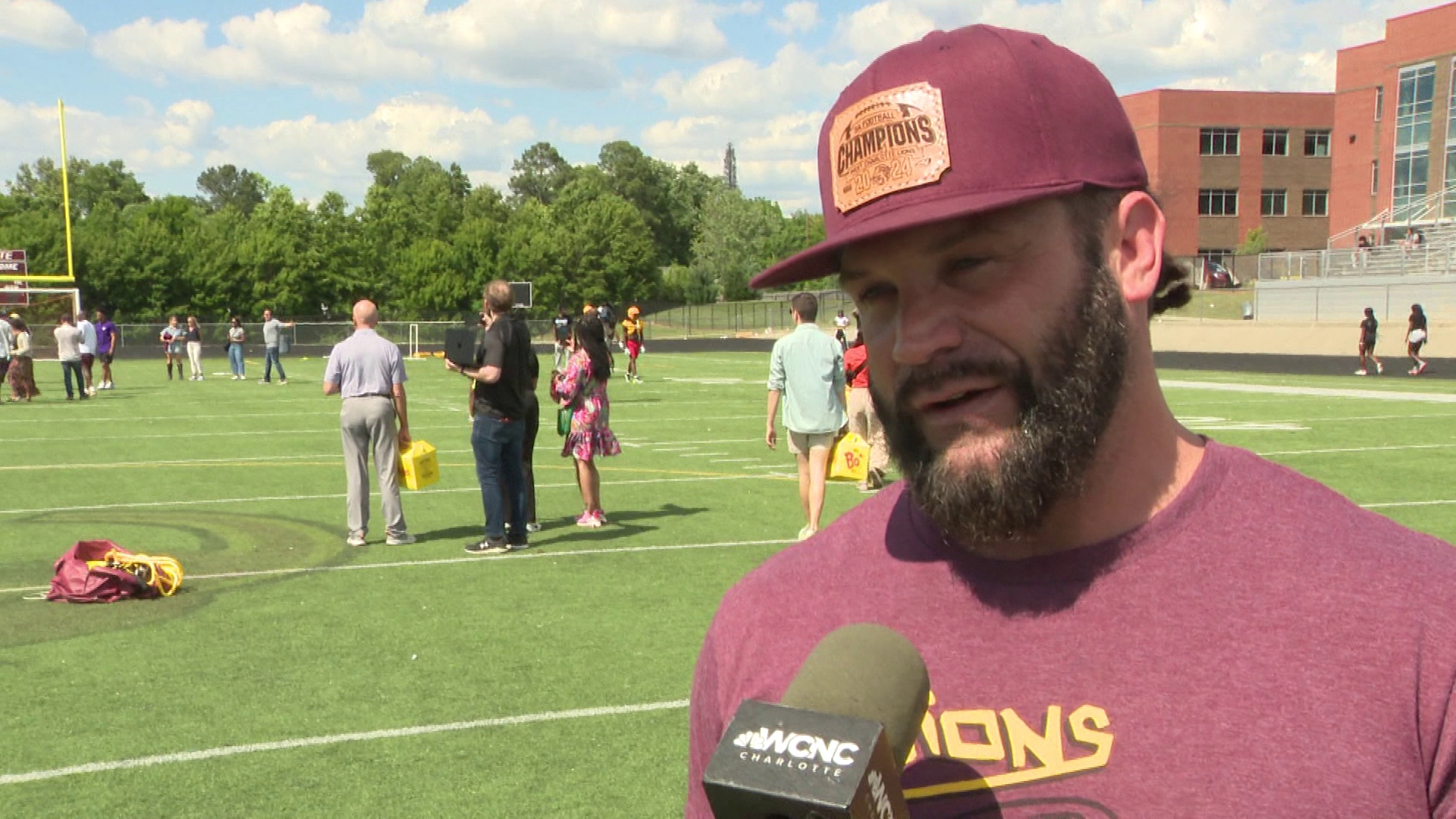 West Charlotte football coach Sam Greiner dismissed, school says | wcnc.com