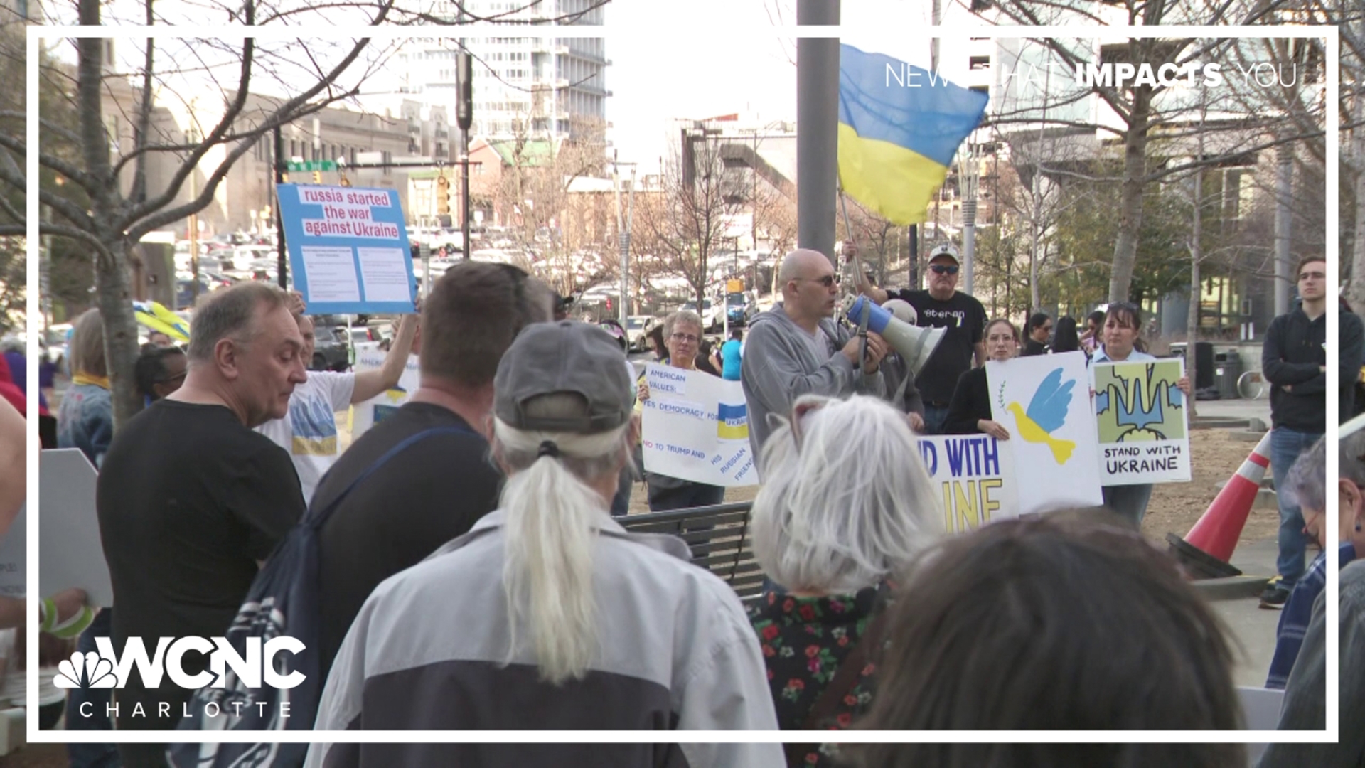 Ukraine support rally in Charlotte, North Carolina | Local news | wcnc.com