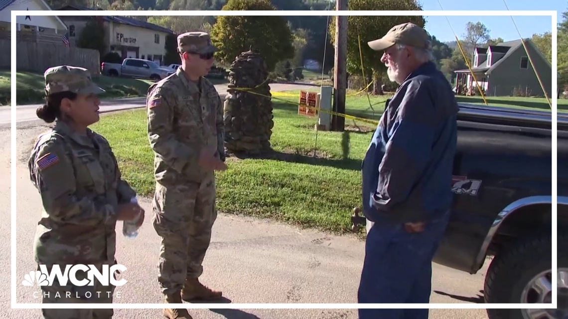 National Guard helping with Helene relief efforts across Western NC ...