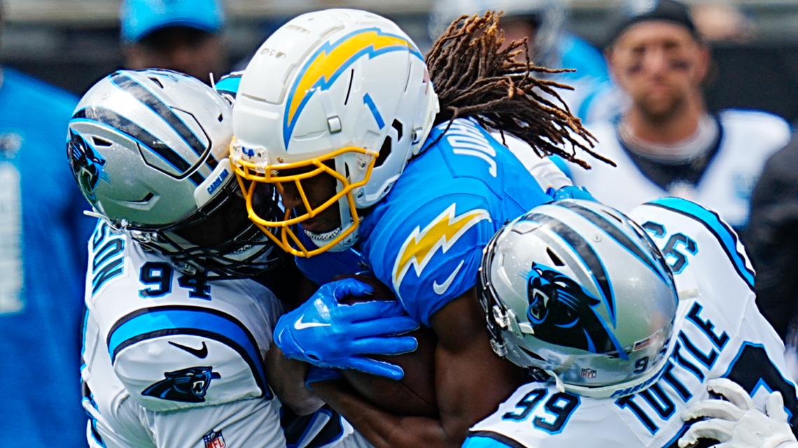 Panthers lose home opener to Chargers | wcnc.com