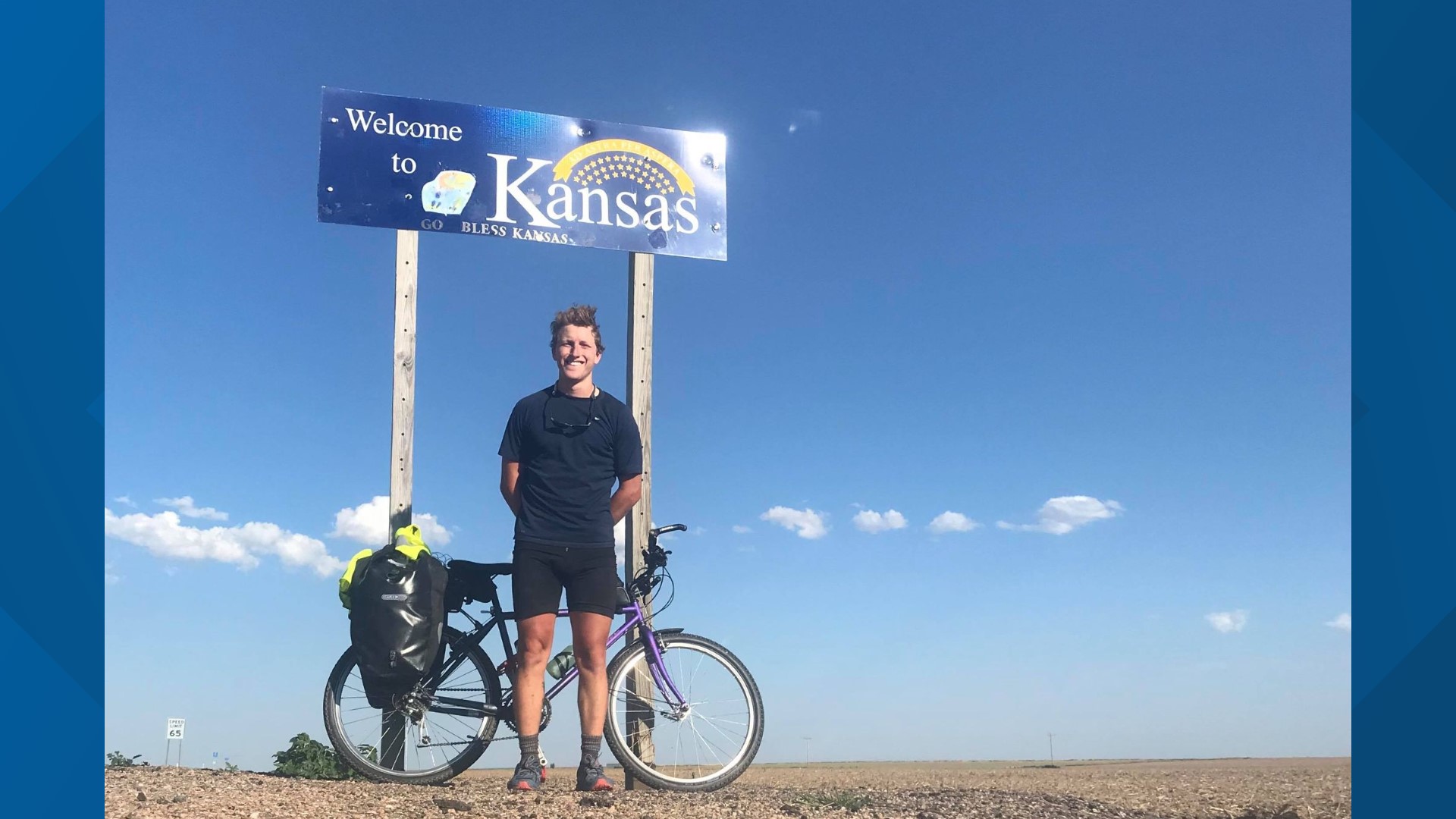 Recent UNCC graduate bikes across the country from Charlotte | wcnc.com