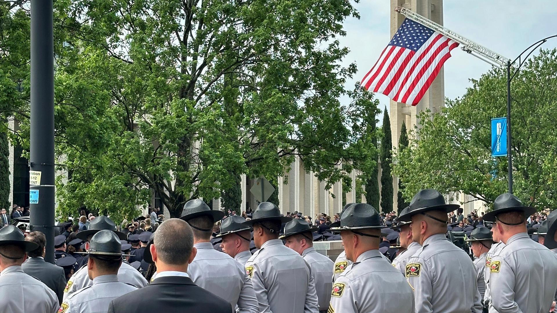 Charlotte to say goodbye to fallen CMPD Officer Joshua Eyer | wcnc.com