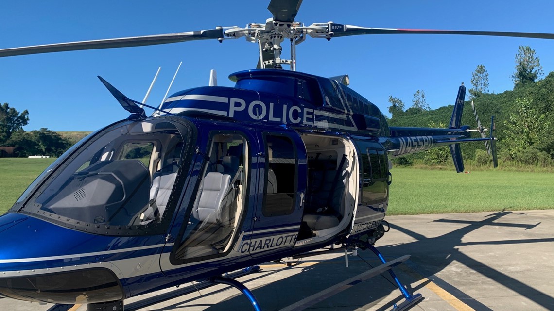 Charlotte-Mecklenburg Police receives new helicopter | wcnc.com