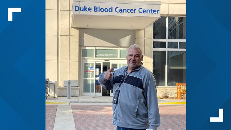 NASCAR legend Chocolate Myers rings cancer bell | wcnc.com