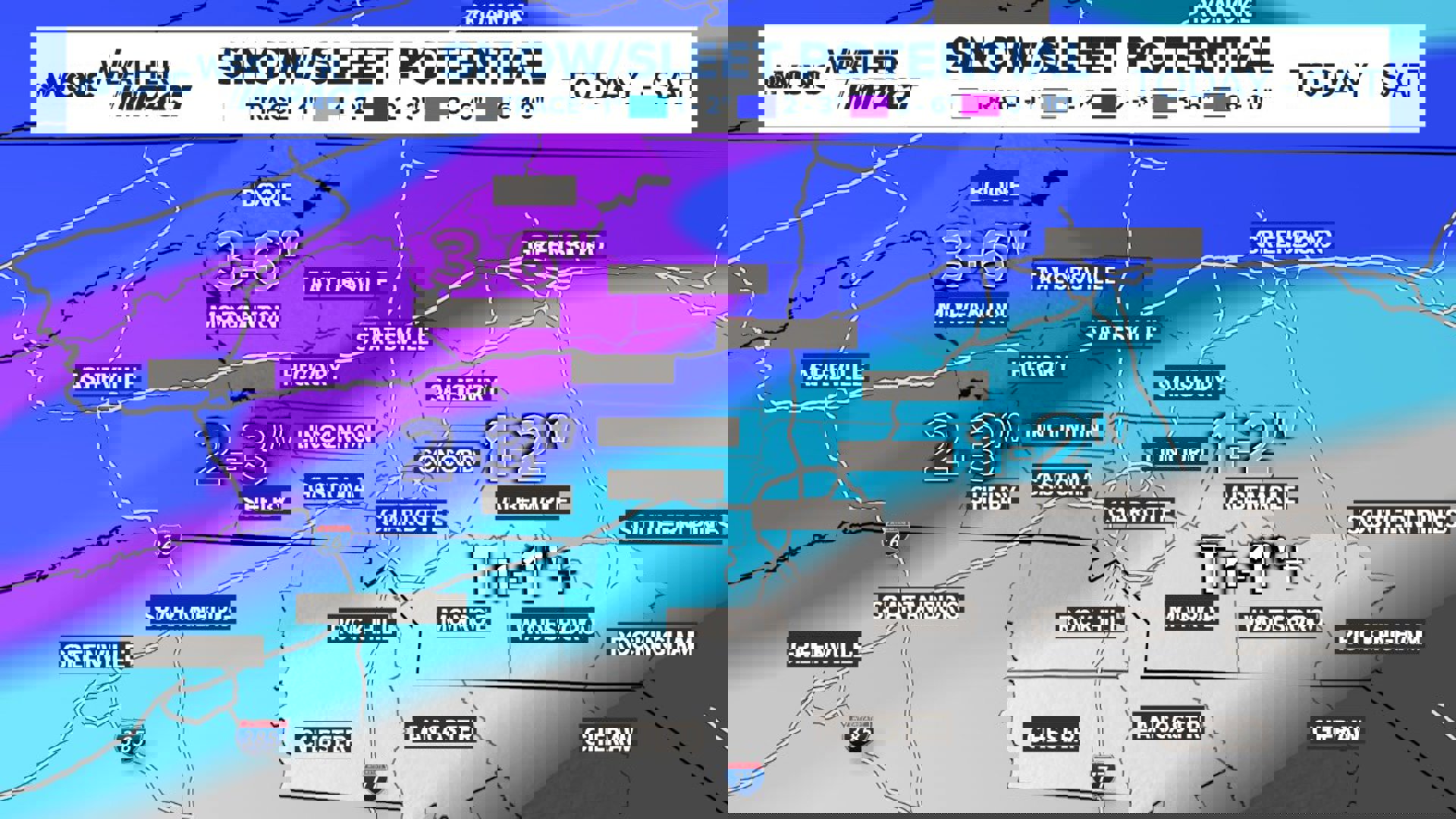 Charlotte weather: What we know about snow chances Friday night | wcnc.com