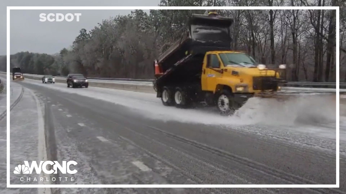 SCDOT monitoring icy conditions | wcnc.com