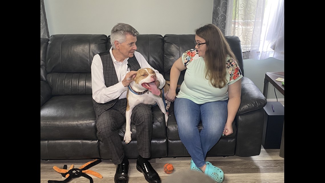 WCNC's Larry Sprinkle and Peaches | wcnc.com