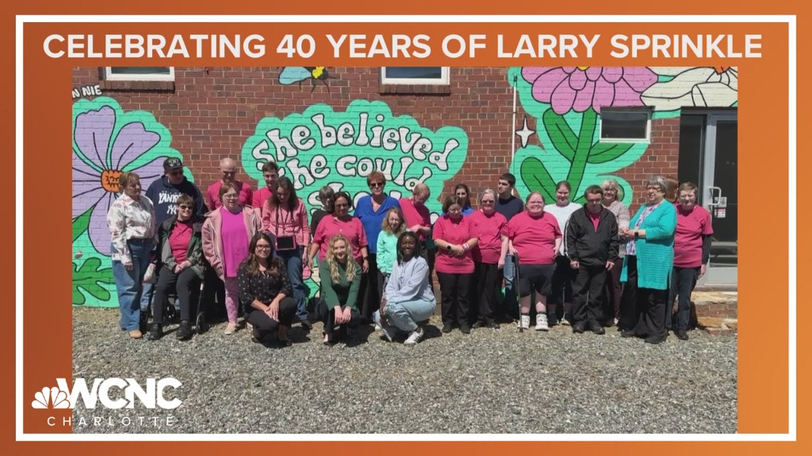 Holy Angels nonprofit celebrates Larry Sprinkle's 40 years at WCNC ...