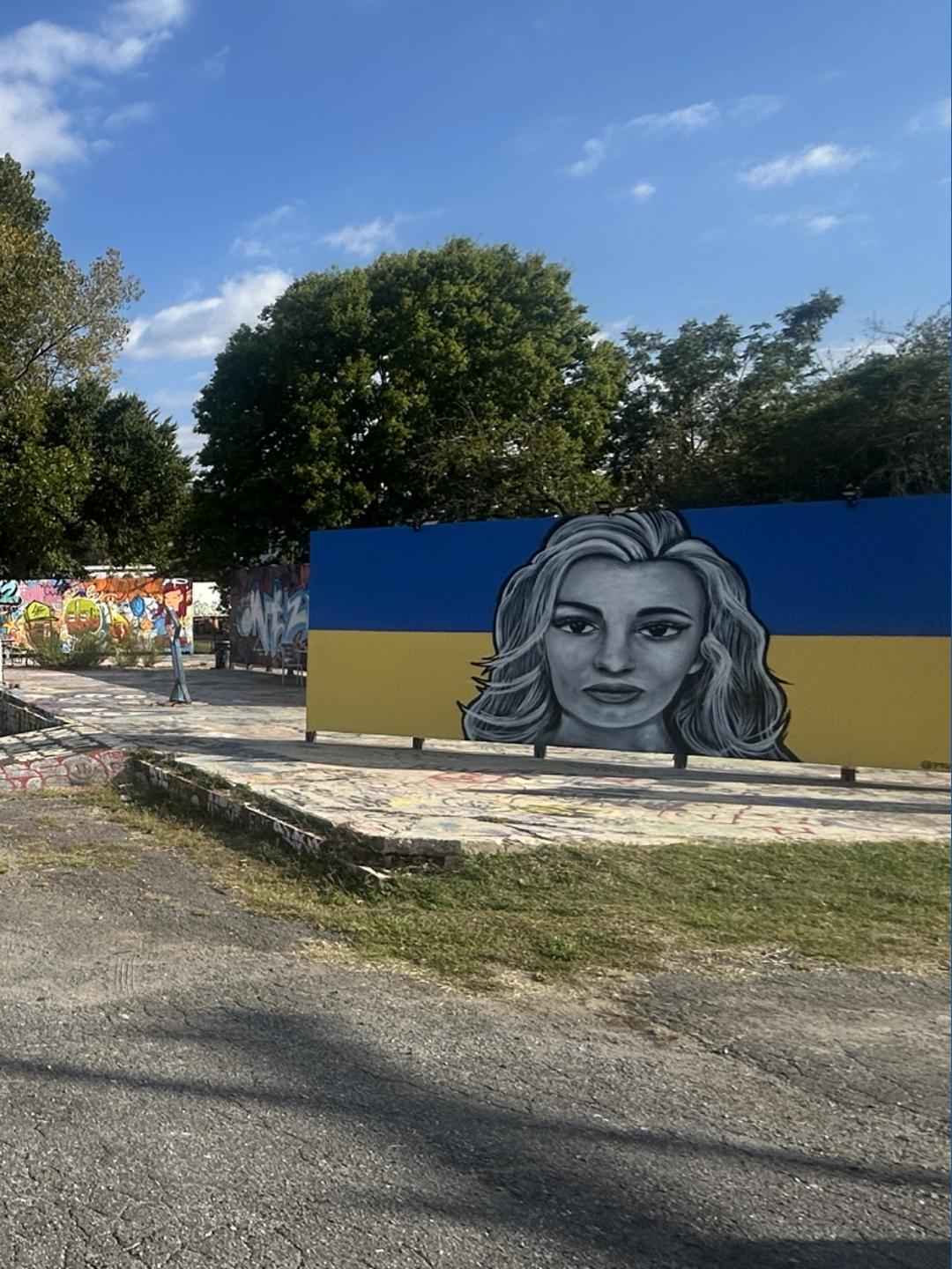 Murals honoring Iryna Zarutska created at TAOH Outdoor Gallery | wcnc.com