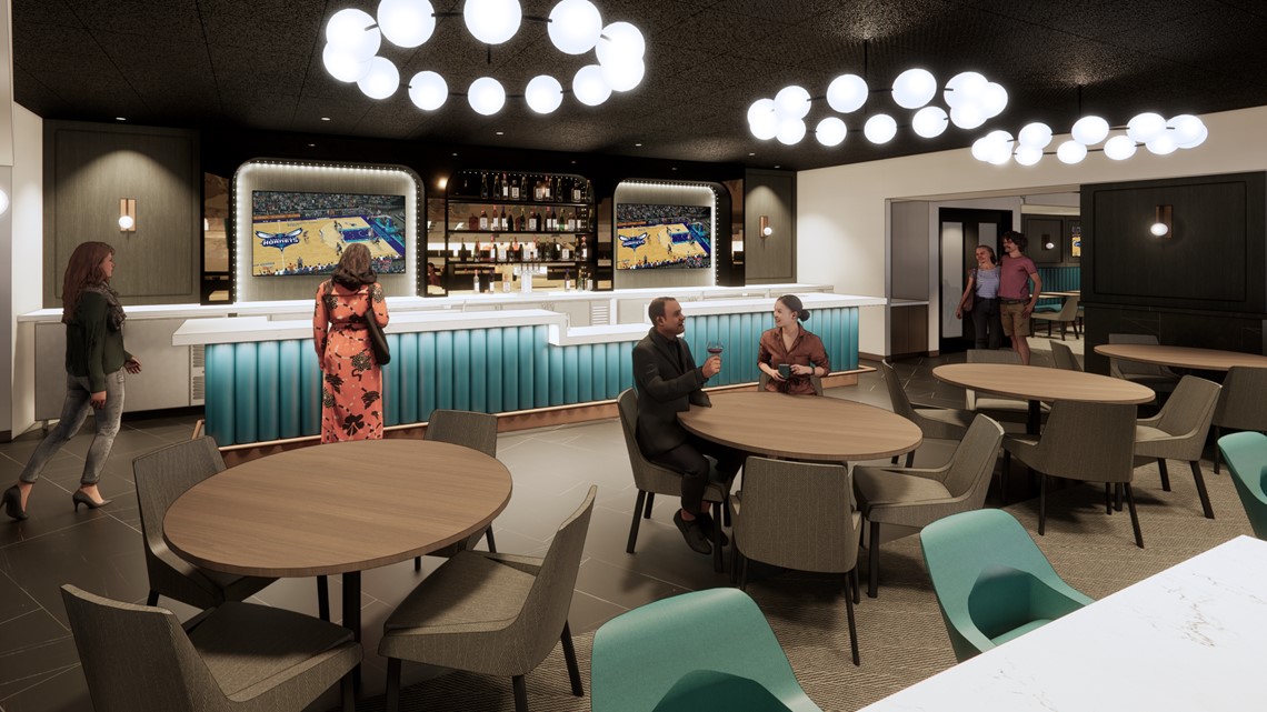 Hornets release renderings of Spectrum Center upgrades | wcnc.com
