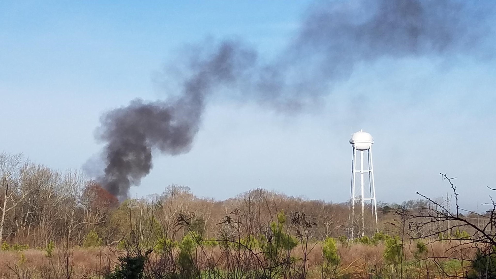 Large fire at Duke Energy power station in Matthews | wcnc.com
