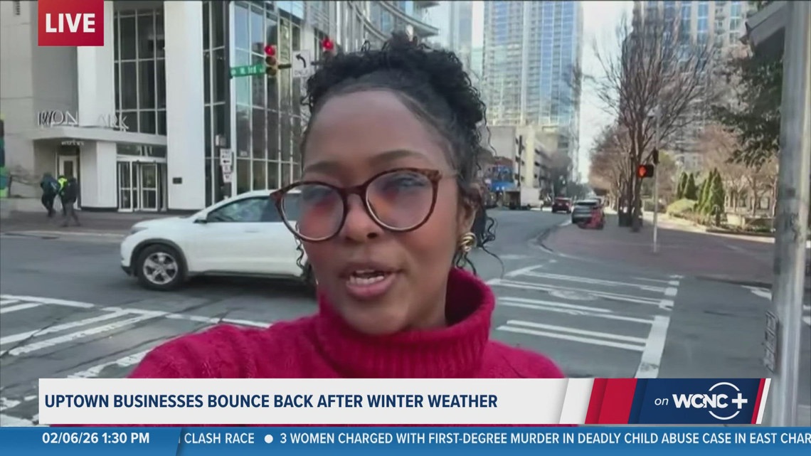 Uptown businesses bounce back after winter storm closures | wcnc.com