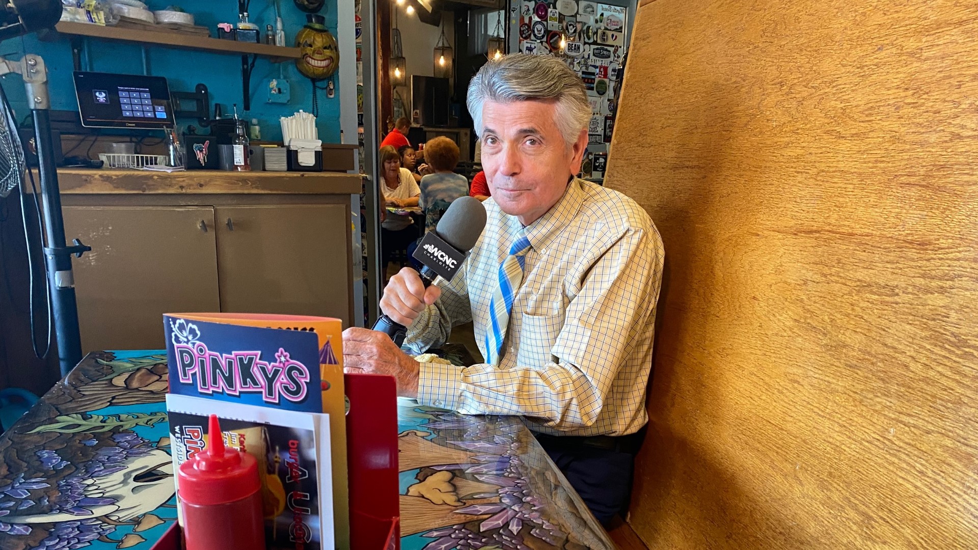 Inside Pinky's Westside Grill, home of the white trash burger | wcnc.com