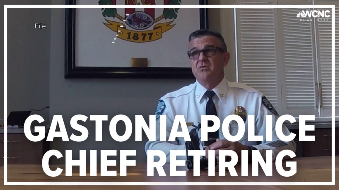 Gastonia police chief retiring | wcnc.com