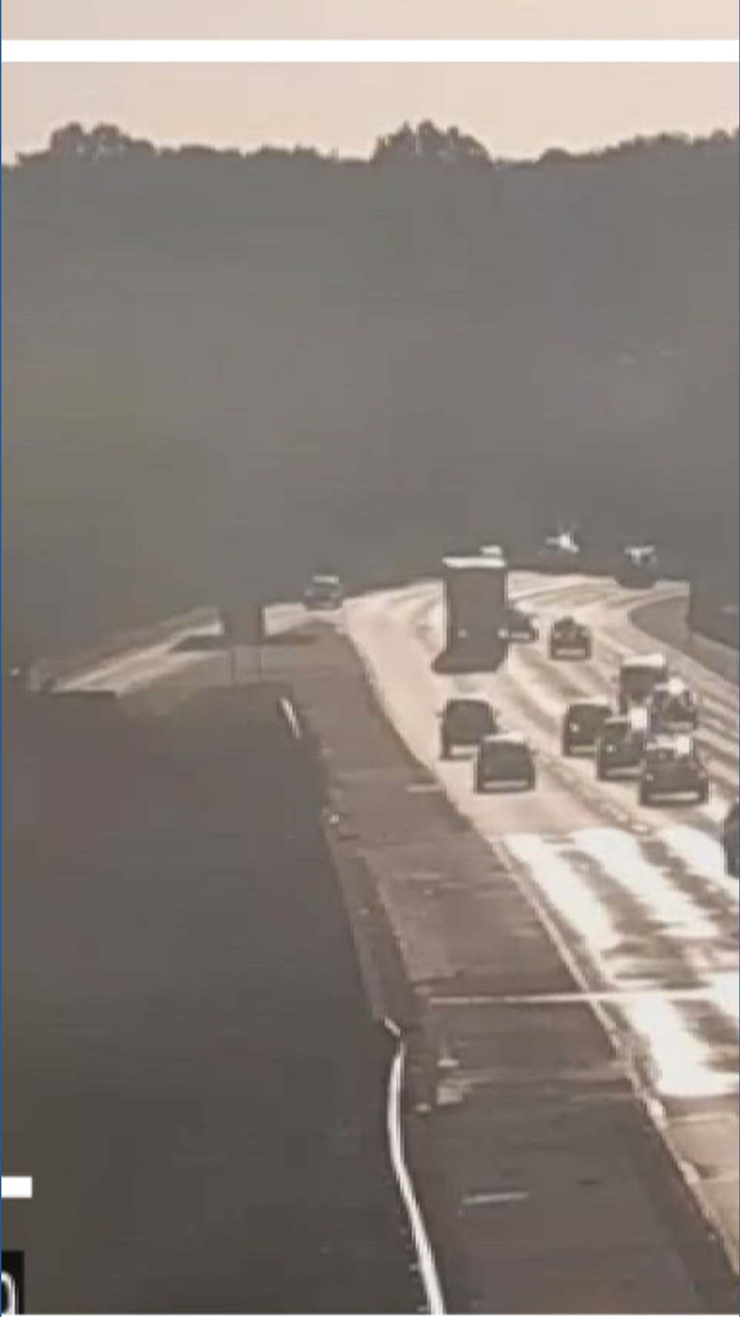 Huge backups seen after crash near Billy Graham Parkway on I-85 | wcnc.com
