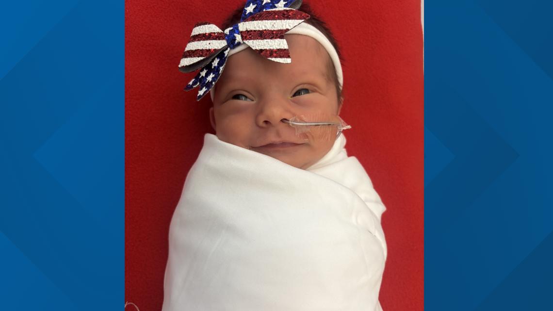 Babies at Atrium's NICU celebrate July 4th in style | wcnc.com