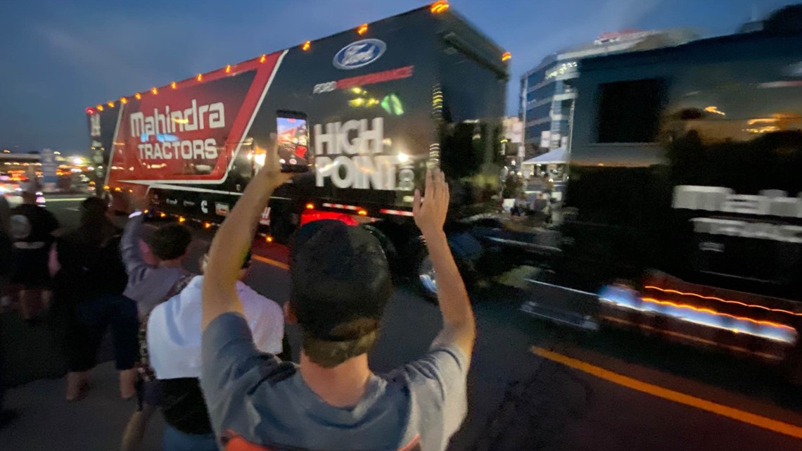 Window of Hope: Pink window nets return to Charlotte roval | wcnc.com
