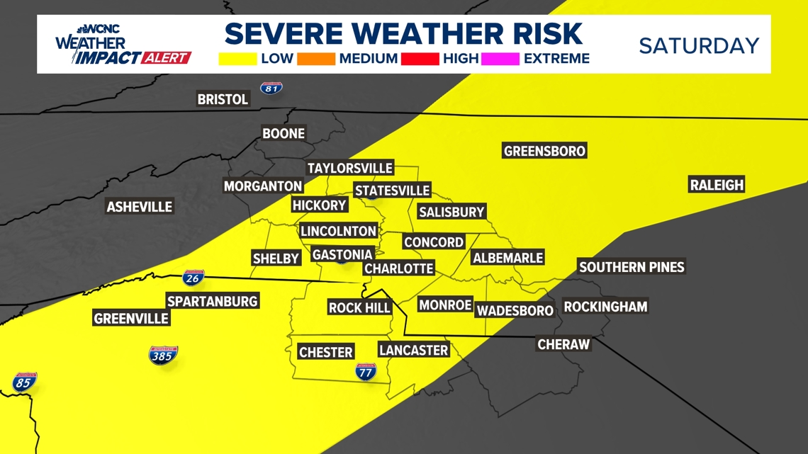 Weather Alert: Strong-to-severe storms possible Friday & Saturday ...
