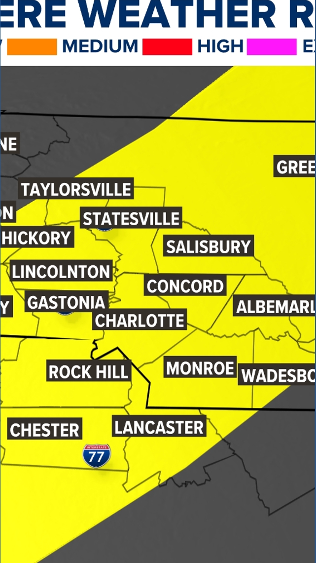 Weather Alert: Strong-to-severe storms possible Friday & Saturday ...