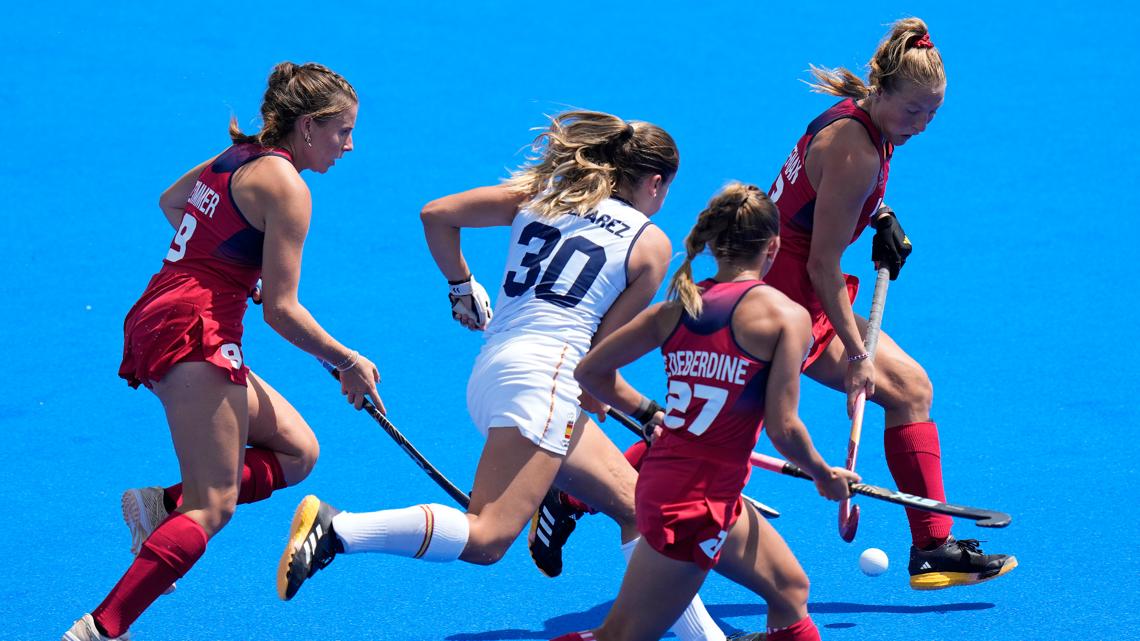 Team USA's women's field hockey competes against Spain | wcnc.com