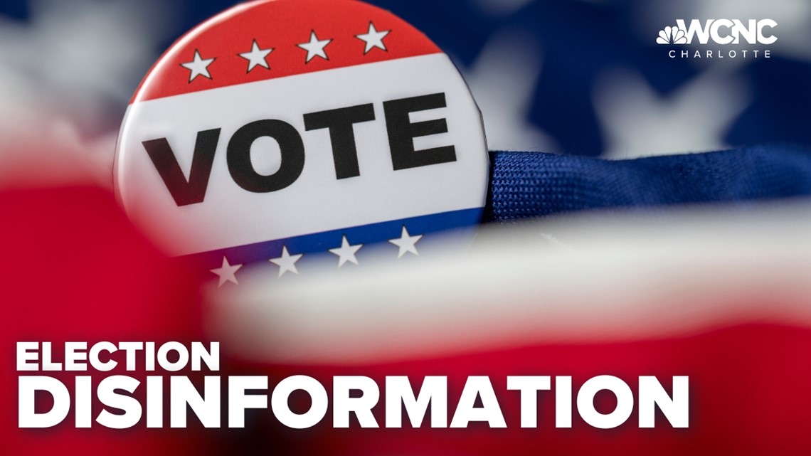 Ways to dispel misinformation, disinformation about elections | wcnc.com