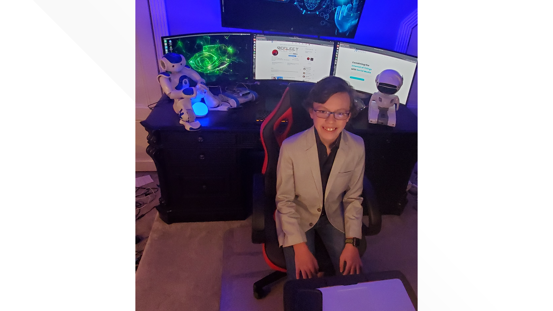 Mike Wimmer, 12, is graduating from college | wcnc.com
