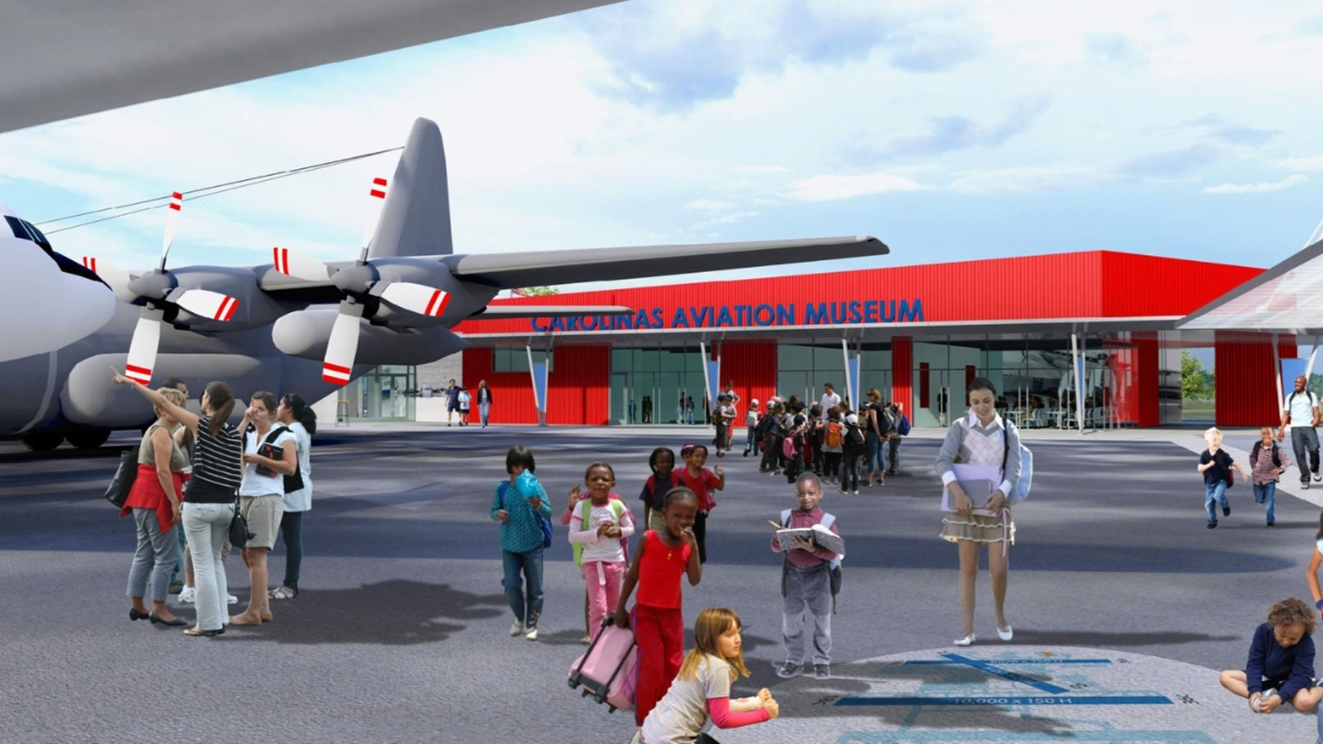 Former Carolinas Aviation Museum groundbreaking | wcnc.com