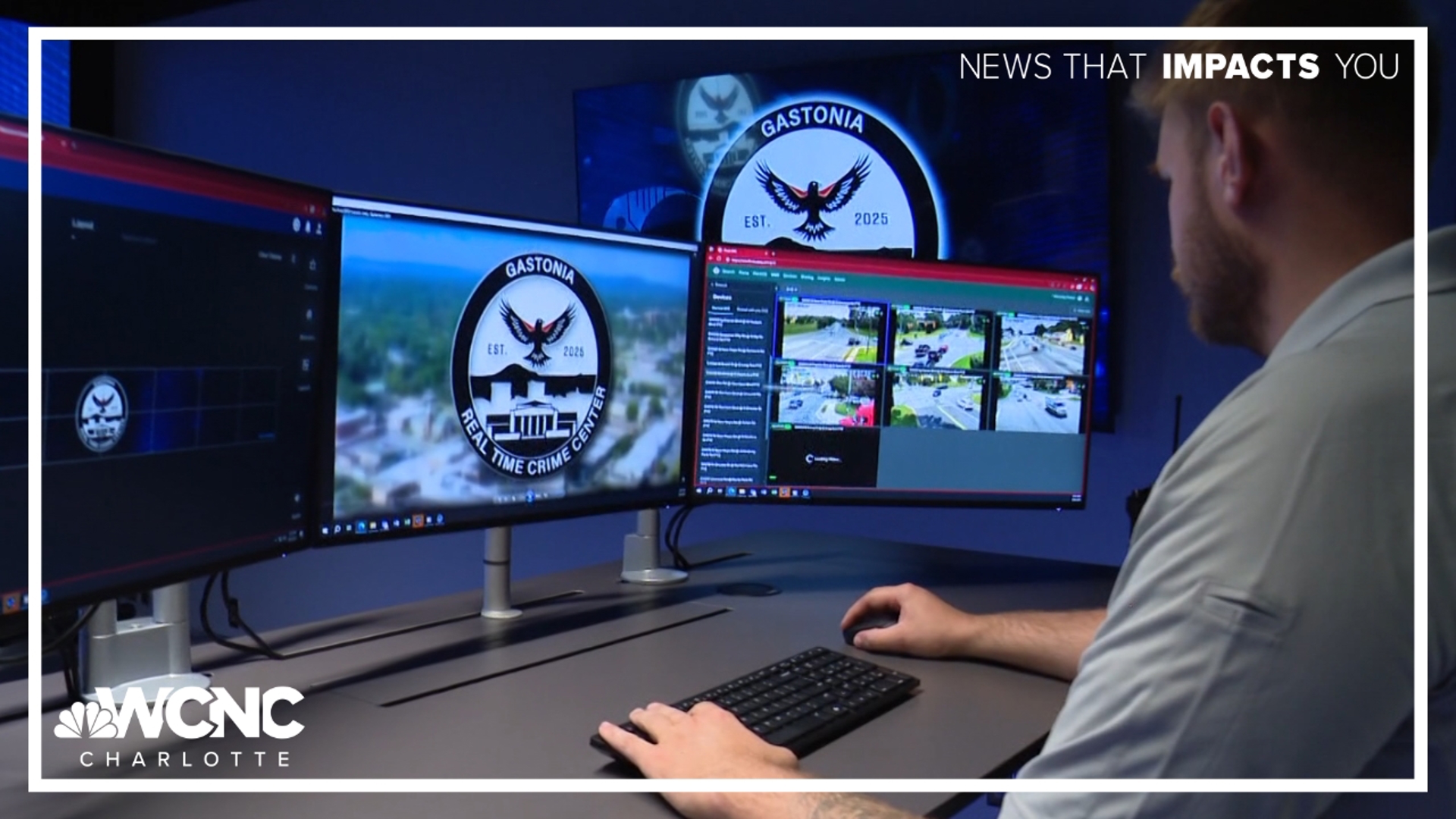 Gastonia police launch real-time crime center to improve production ...