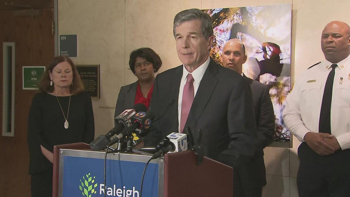 Gov. Cooper reacts to Raleigh mass shooting: 'Terror has reached our ...
