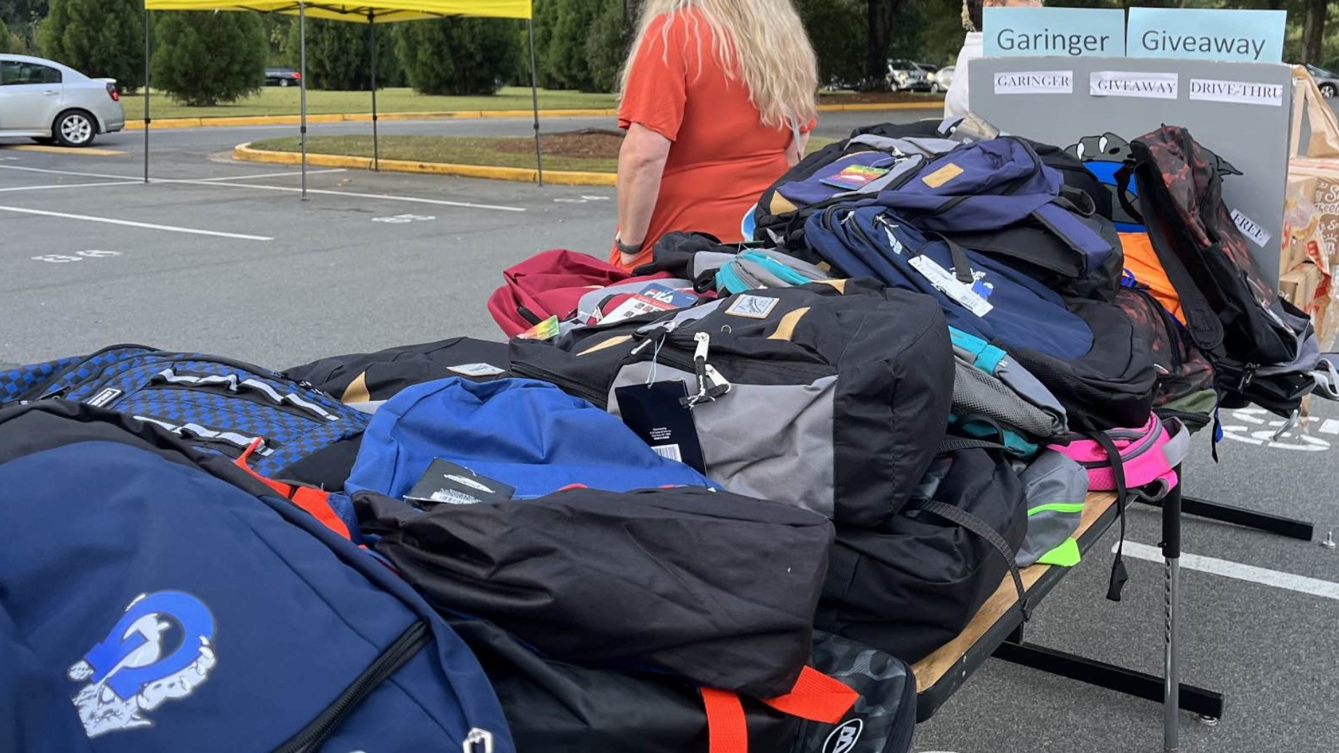 Donations given to Garinger High School families in need | wcnc.com