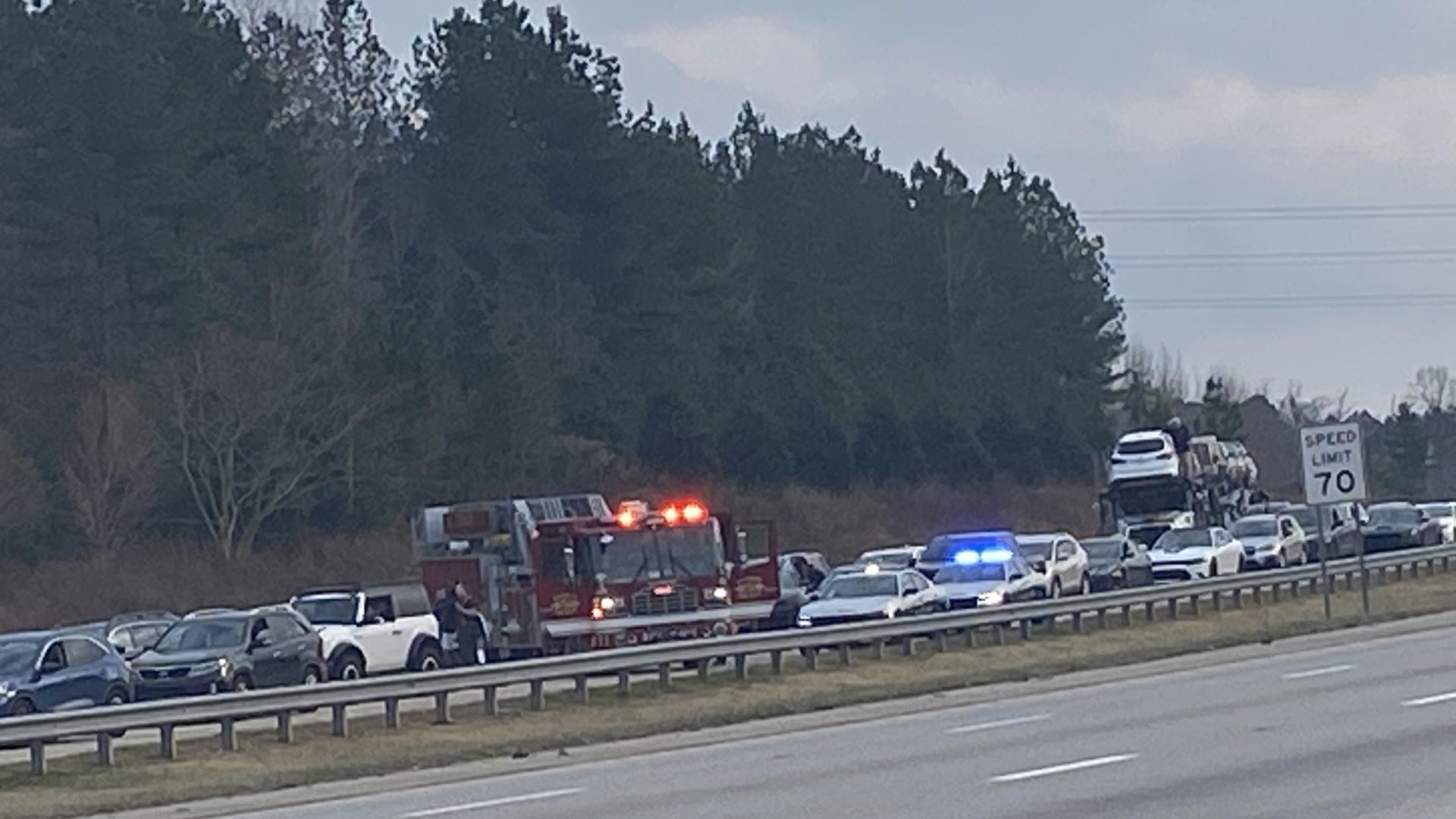 Traffic alert on I-85 north in Rowan County, North Carolina | wcnc.com