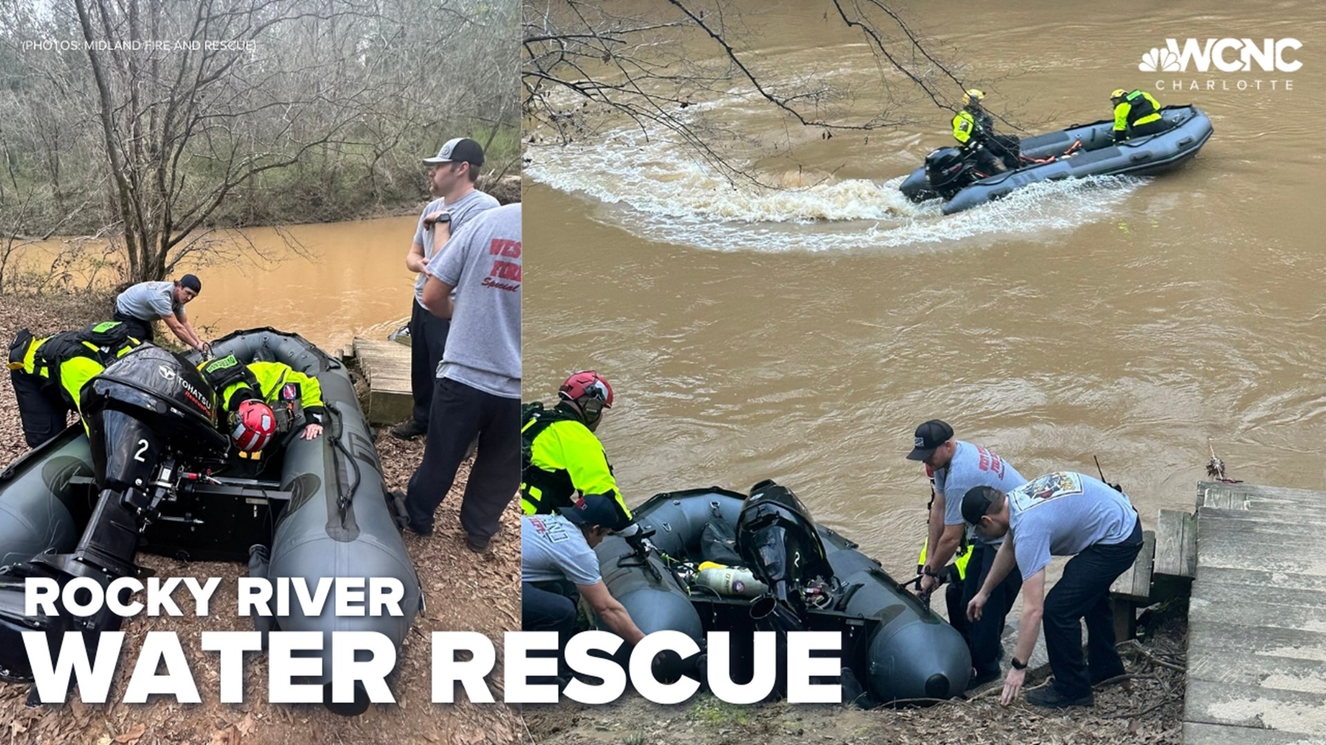 Water rescue crews search river in Midland, NC | wcnc.com