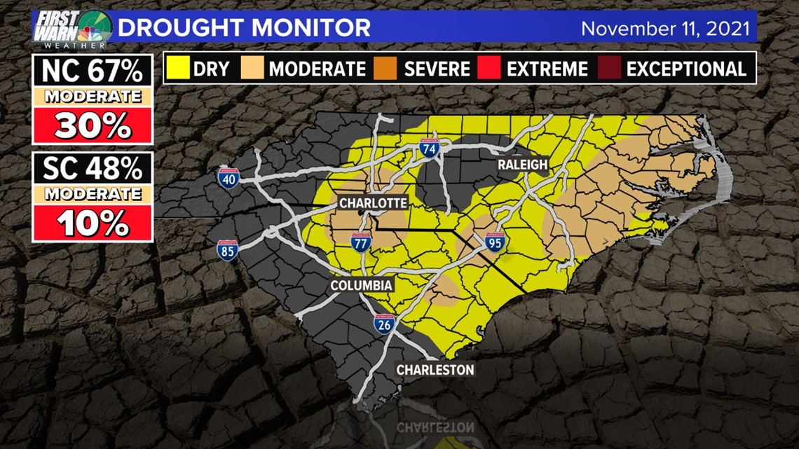 Carolina drought status expands with no help in the forecast | wcnc.com