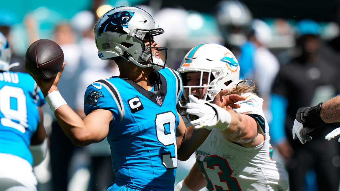 Panthers are 0-6 for first time in 25 years after loss to Miami | wcnc.com