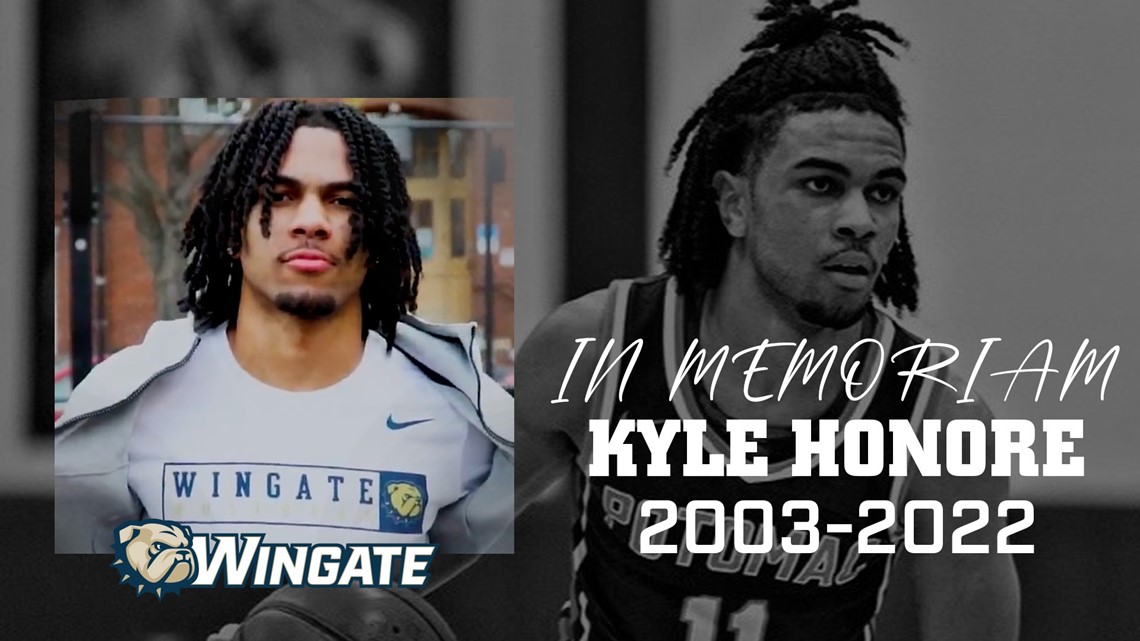 Wingate basketball player Kyle Honore dies | wcnc.com
