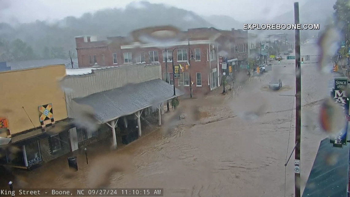 Aftermath of Helene in Boone | wcnc.com